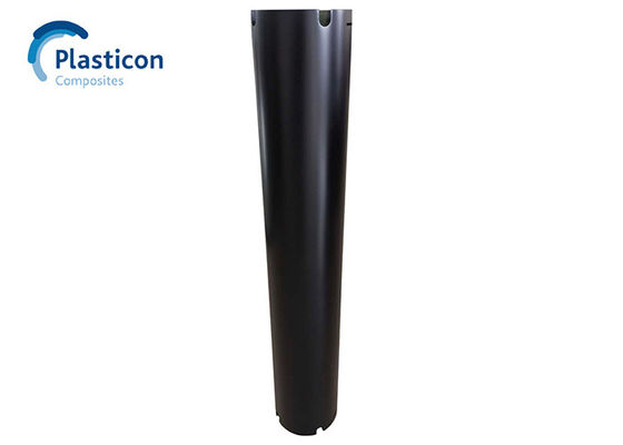 Pipa FRP Hitam 1 Inci -24 Inci Pipa Plastik Diperkuat Serat